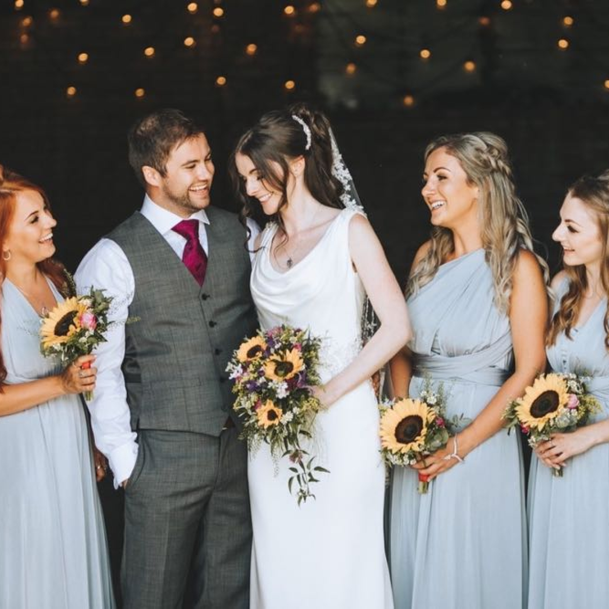Sunflowes and scones. A stunning summer wedding at the Green
